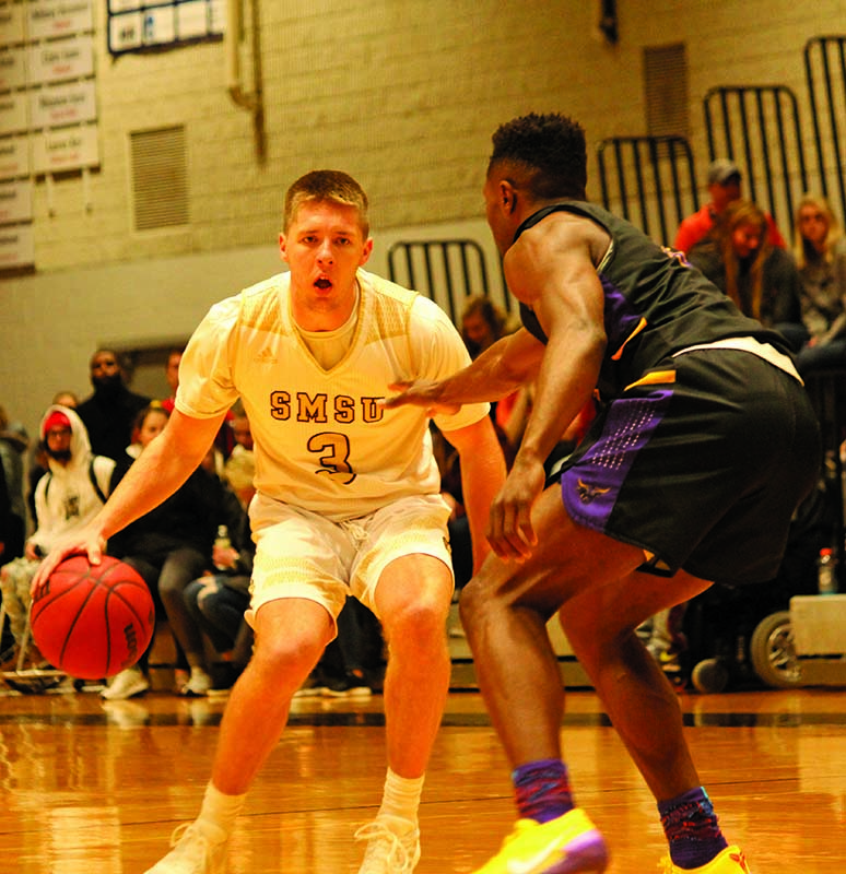 SMSU MEN’S BASKETBALL: Bruggeman sets career-high as SMSU falls short ...